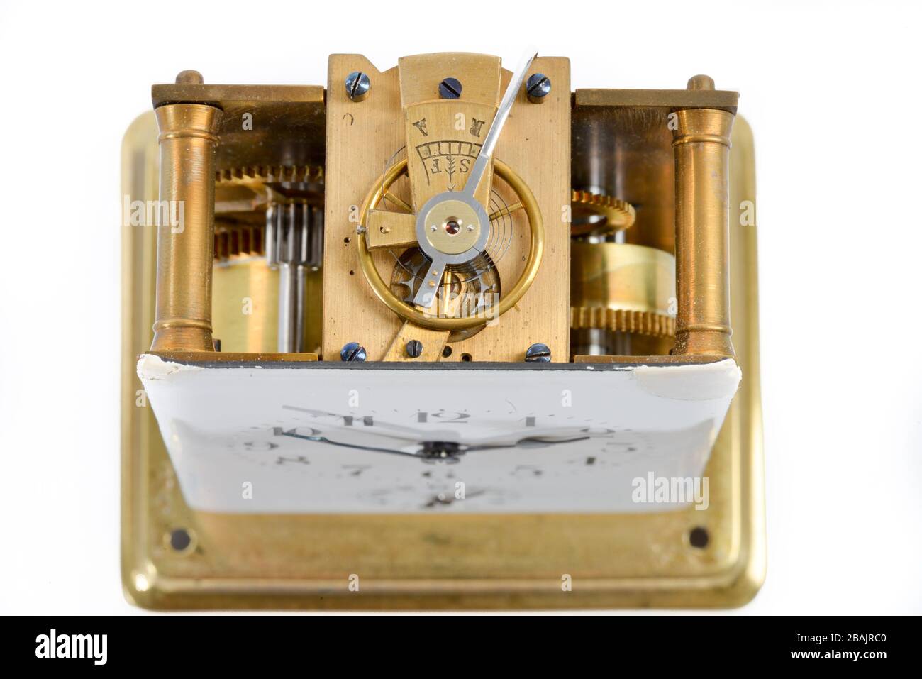 Inside an antique clock hi-res stock photography and images - Alamy