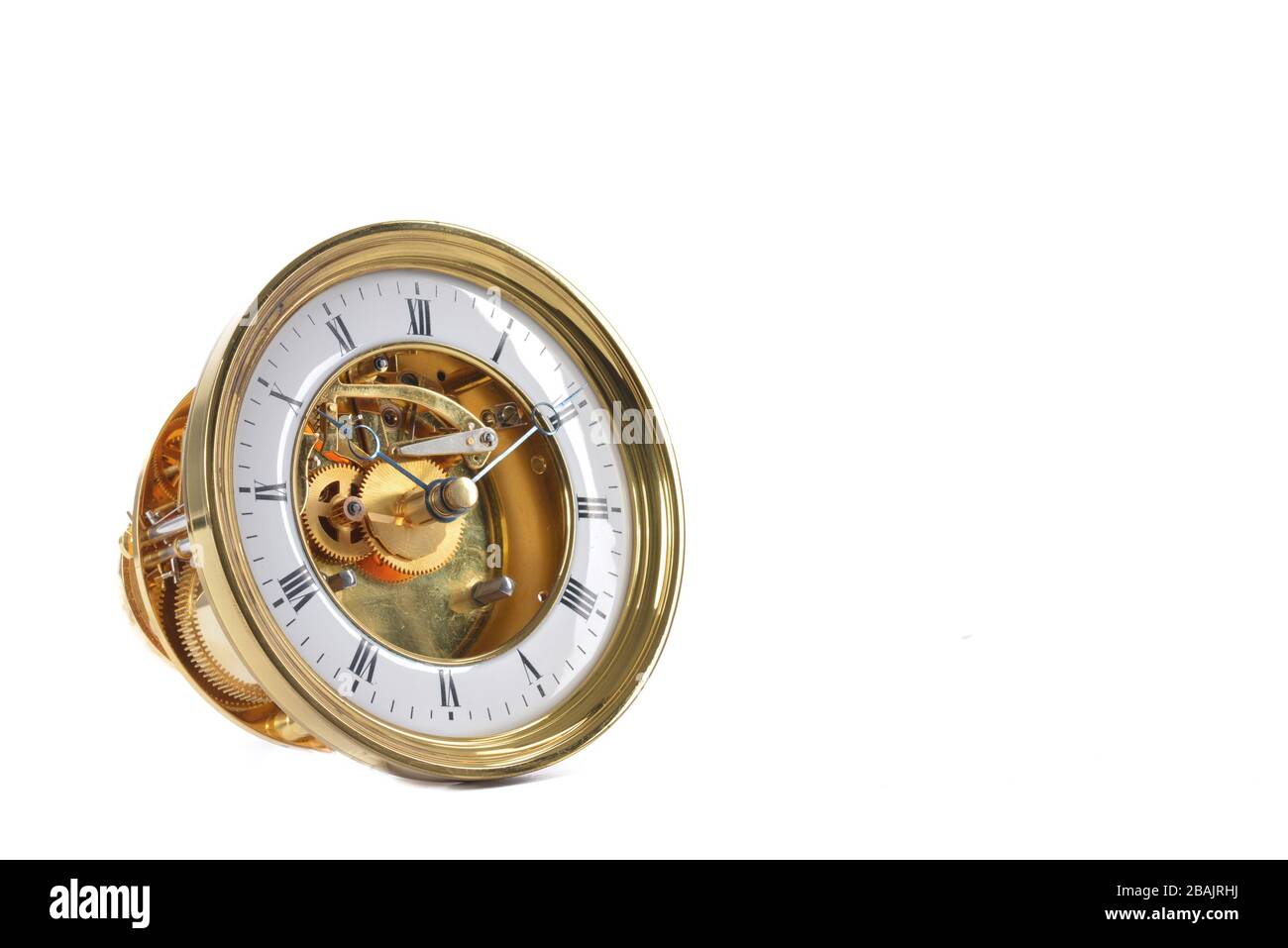 A old vintage clock detail Stock Photo - Alamy