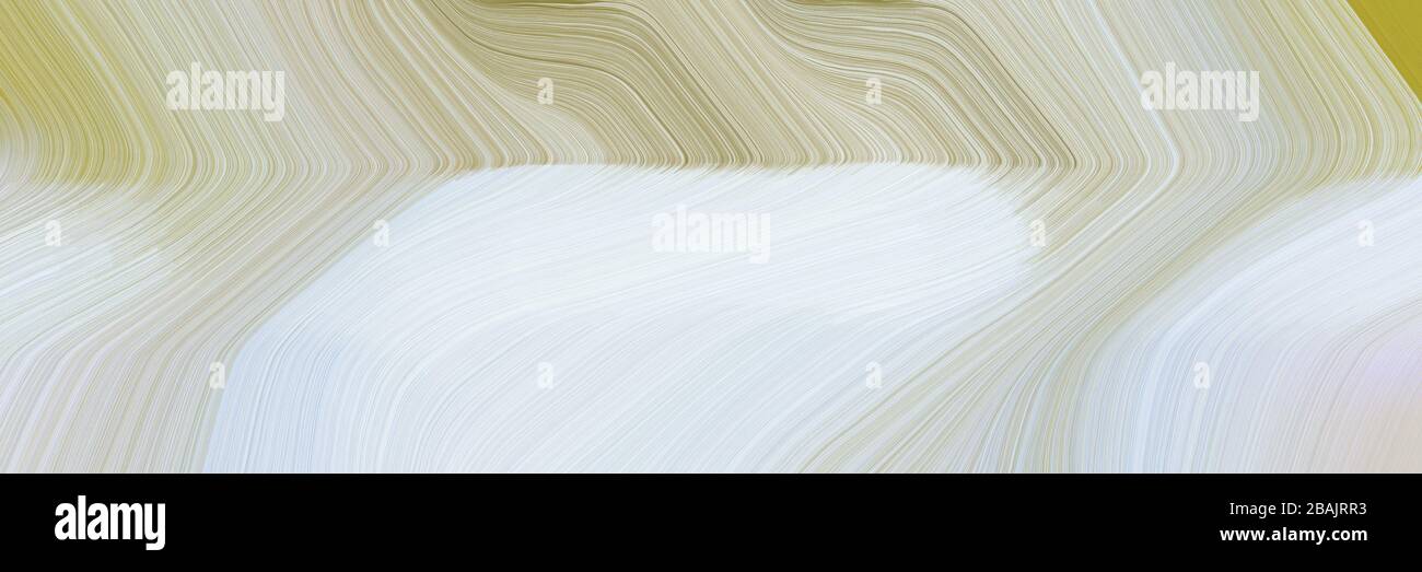 landscape banner with waves. curvy background illustration with light ...