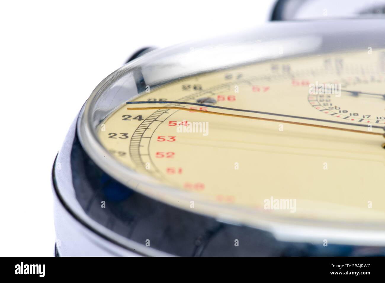 old analog chronometer in detail Stock Photo - Alamy
