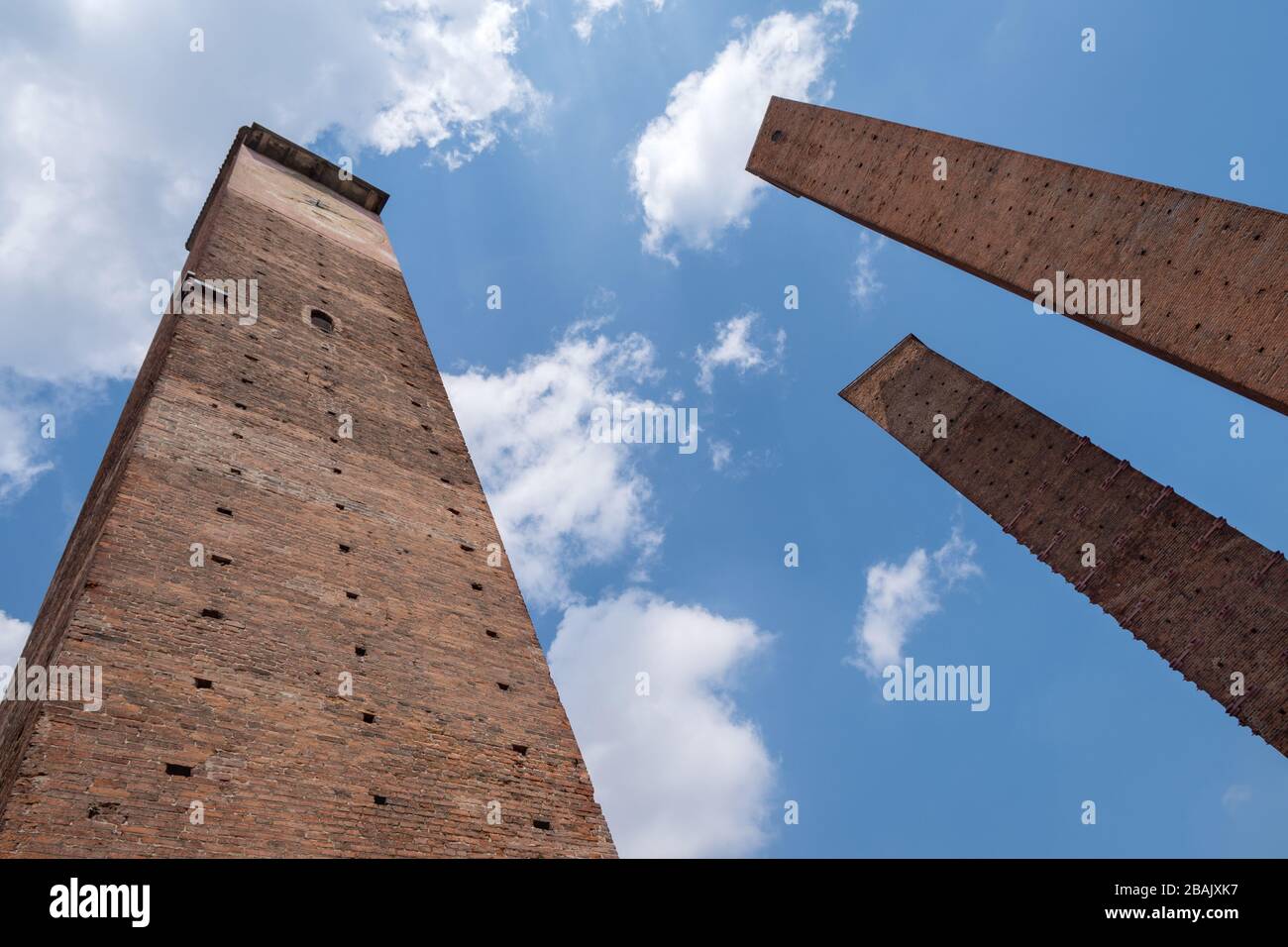 Medieval towers in the old town of Pavia, Lombardy region, Italy Stock ...