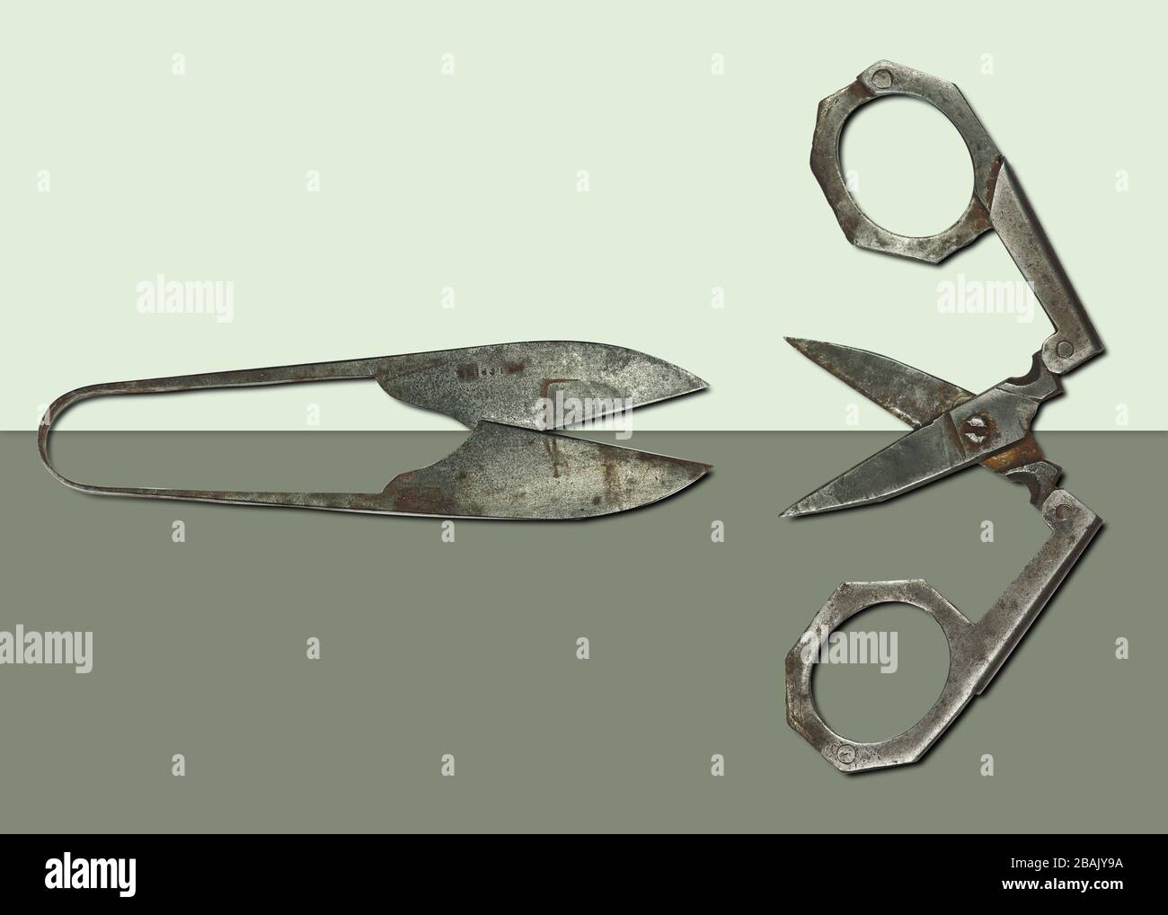 Scissors scissor cut out line hi-res stock photography and images - Alamy
