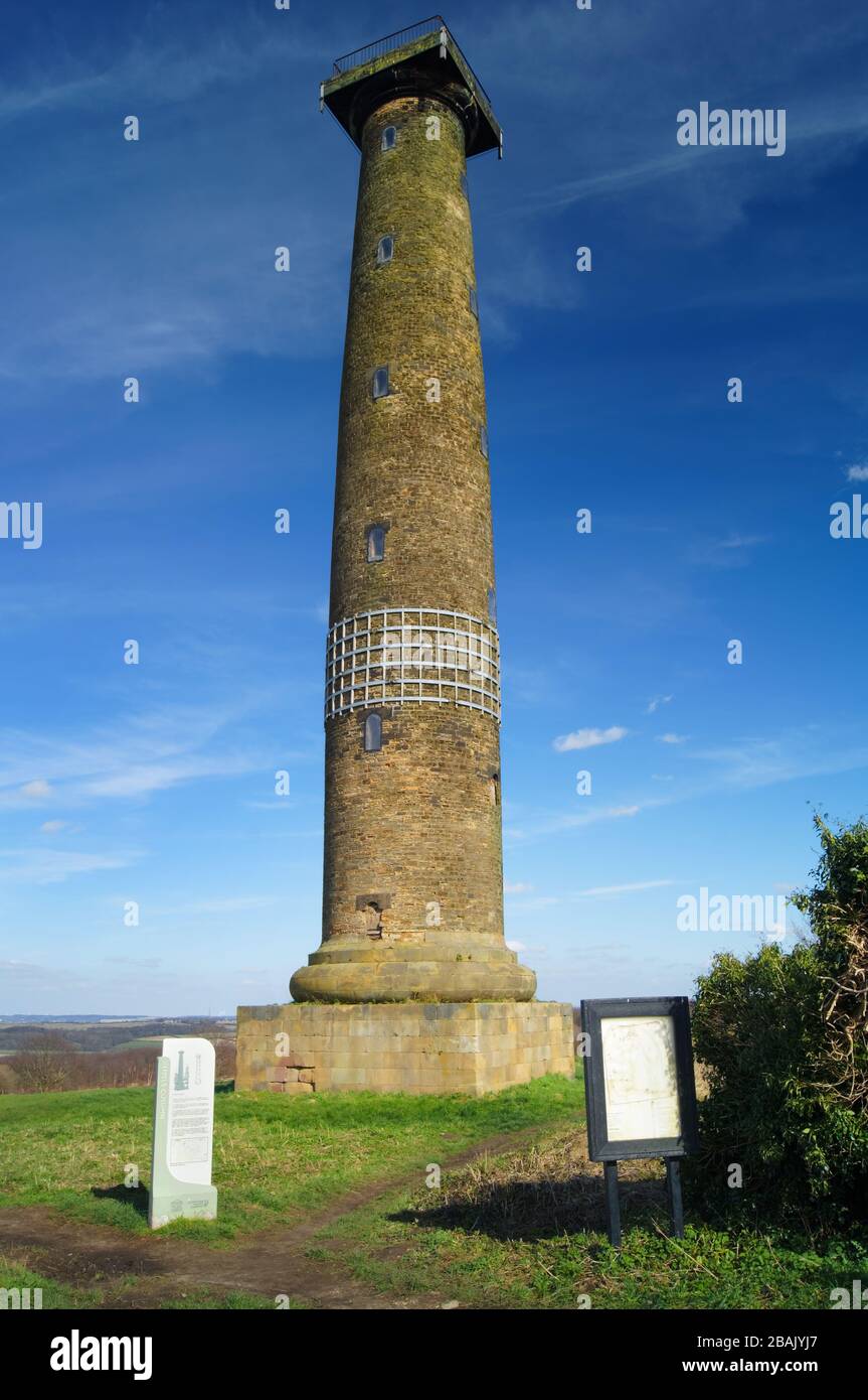 UK,South Yorkshire,Rotherham,Keppel's Column Stock Photo - Alamy