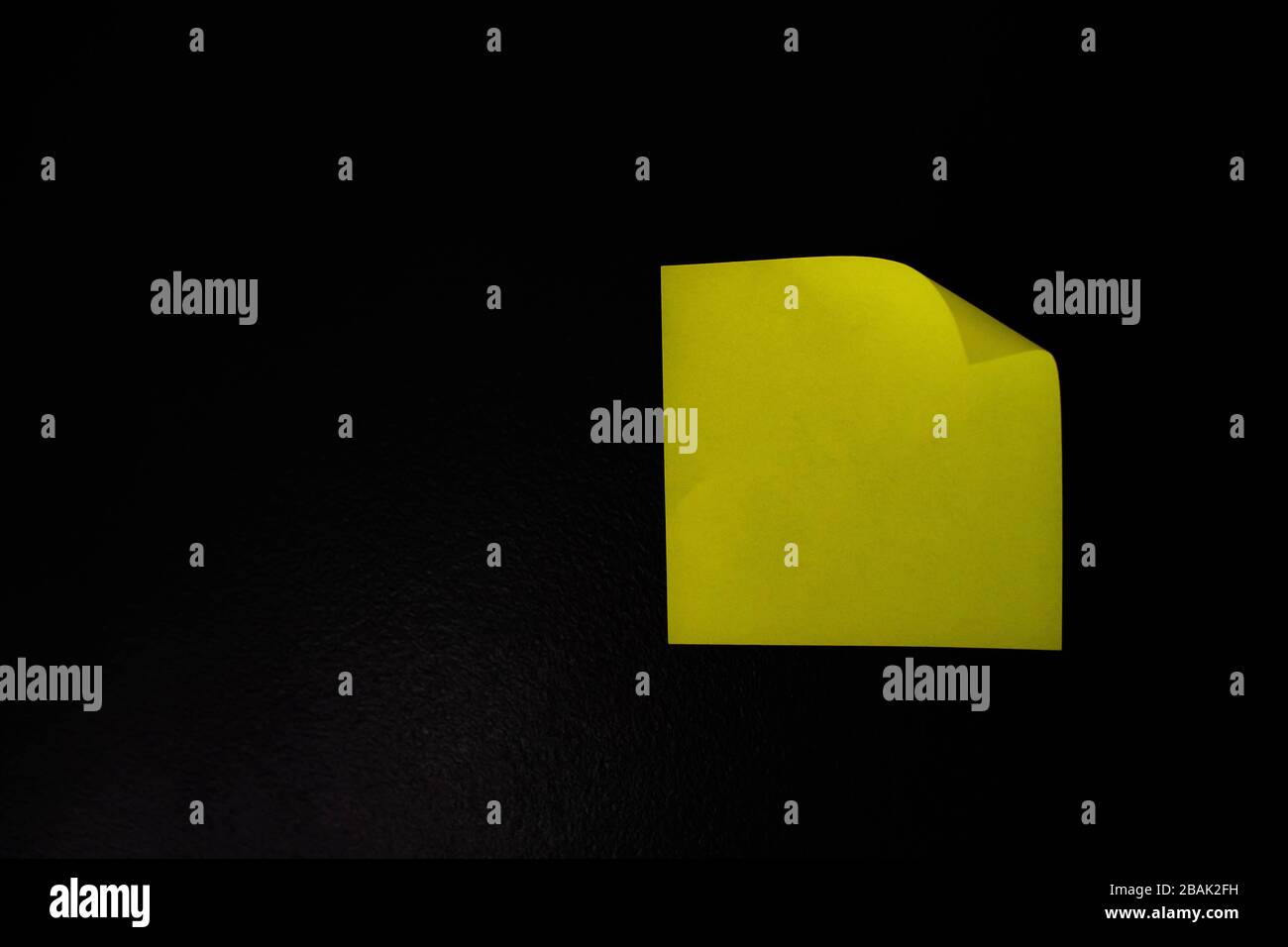 Blank blackboard on a white wall hi-res stock photography and images ...