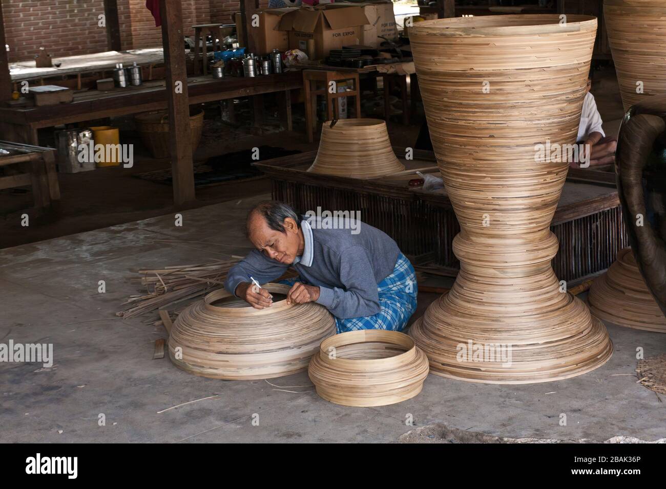 Burmese lacquerware hi-res stock photography and images - Alamy