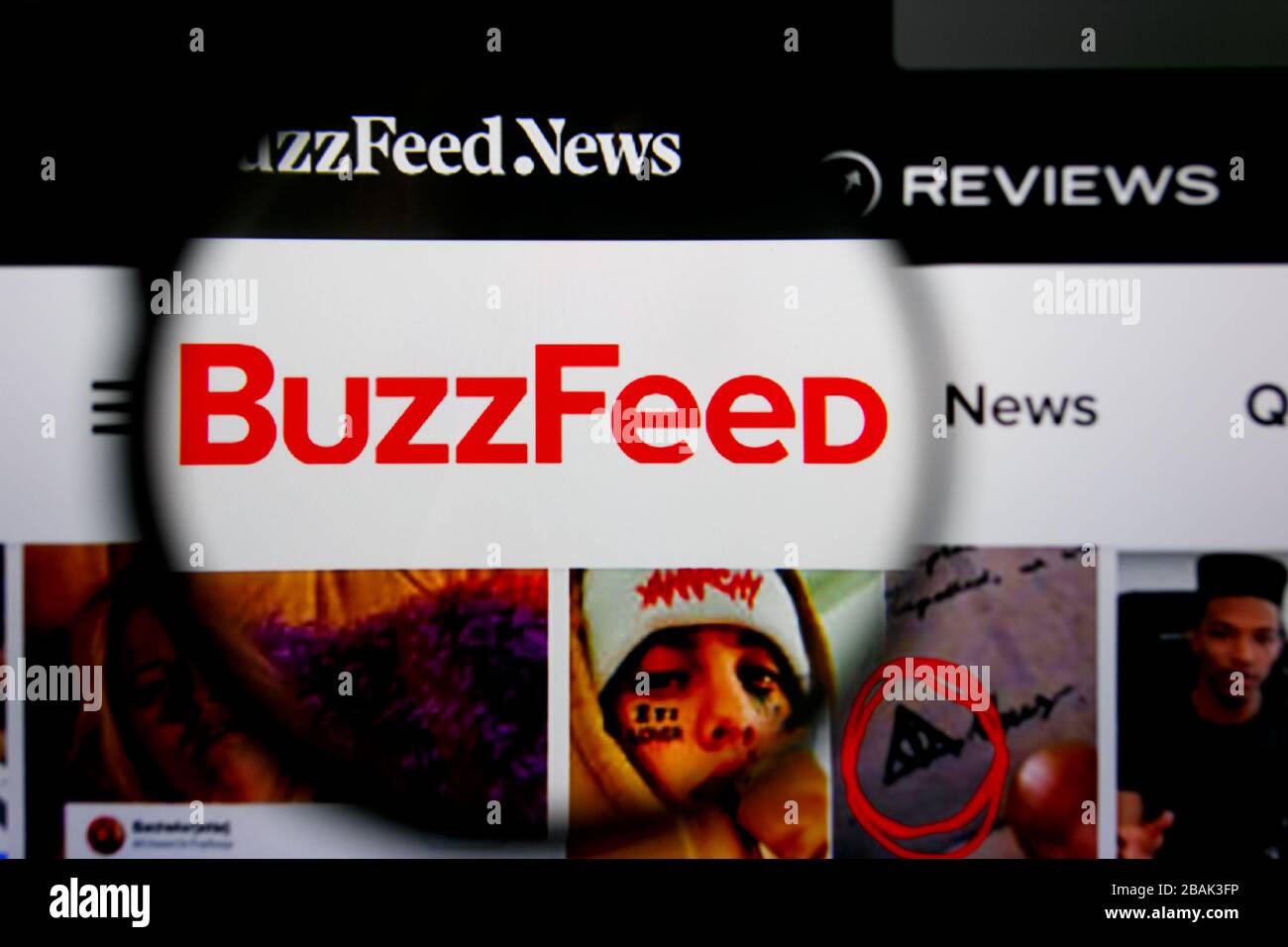 Buzzfeed logo hi-res stock photography and images - Alamy