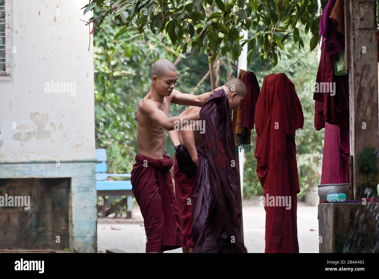 Do Monks Shower Together at Lloyd Sutton blog