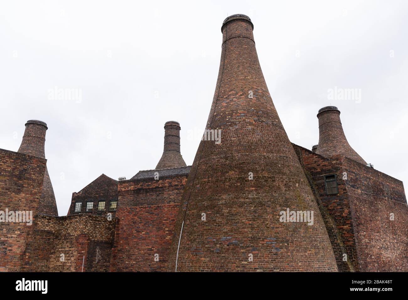 Burleigh Middleport pottery factory, Stoke on Trent, England Stock ...