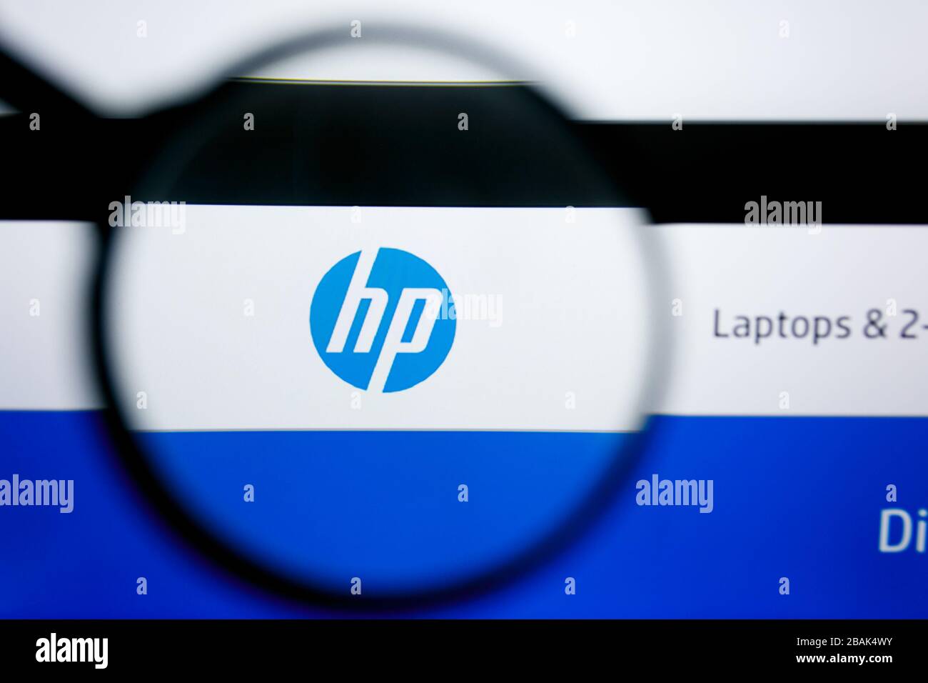 Hp website hi-res stock photography and images - Alamy