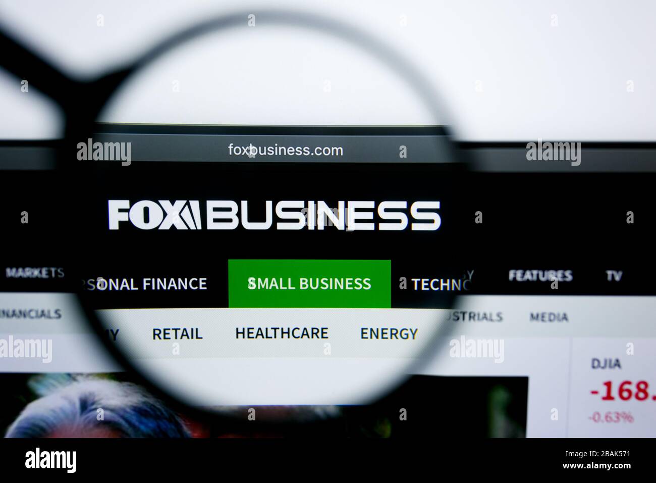 Fox business logo hi-res stock photography and images - Alamy