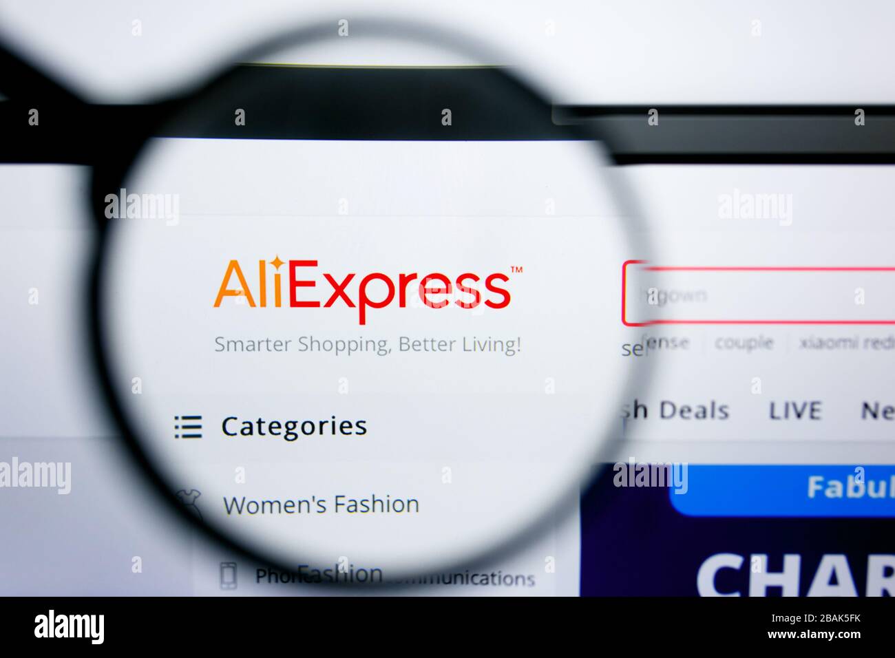 Aliexpress logo hi-res stock photography and images - Alamy
