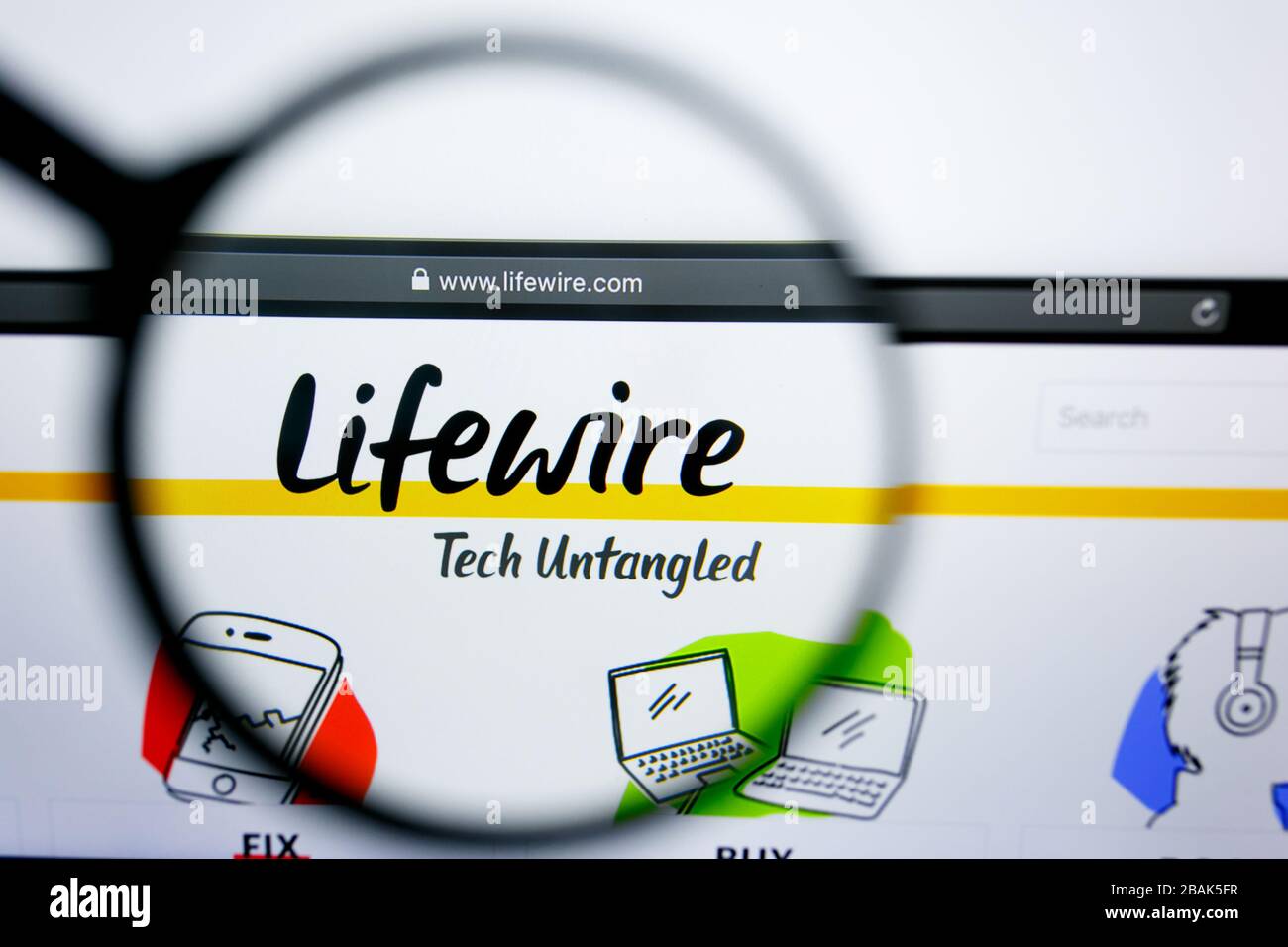 Los Angeles, California, USA - 25 June 2019: Illustrative Editorial of ...