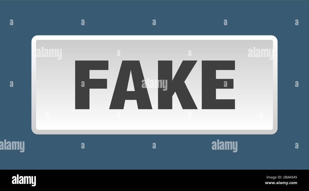 Fake button square 3d hi-res stock photography and images - Alamy