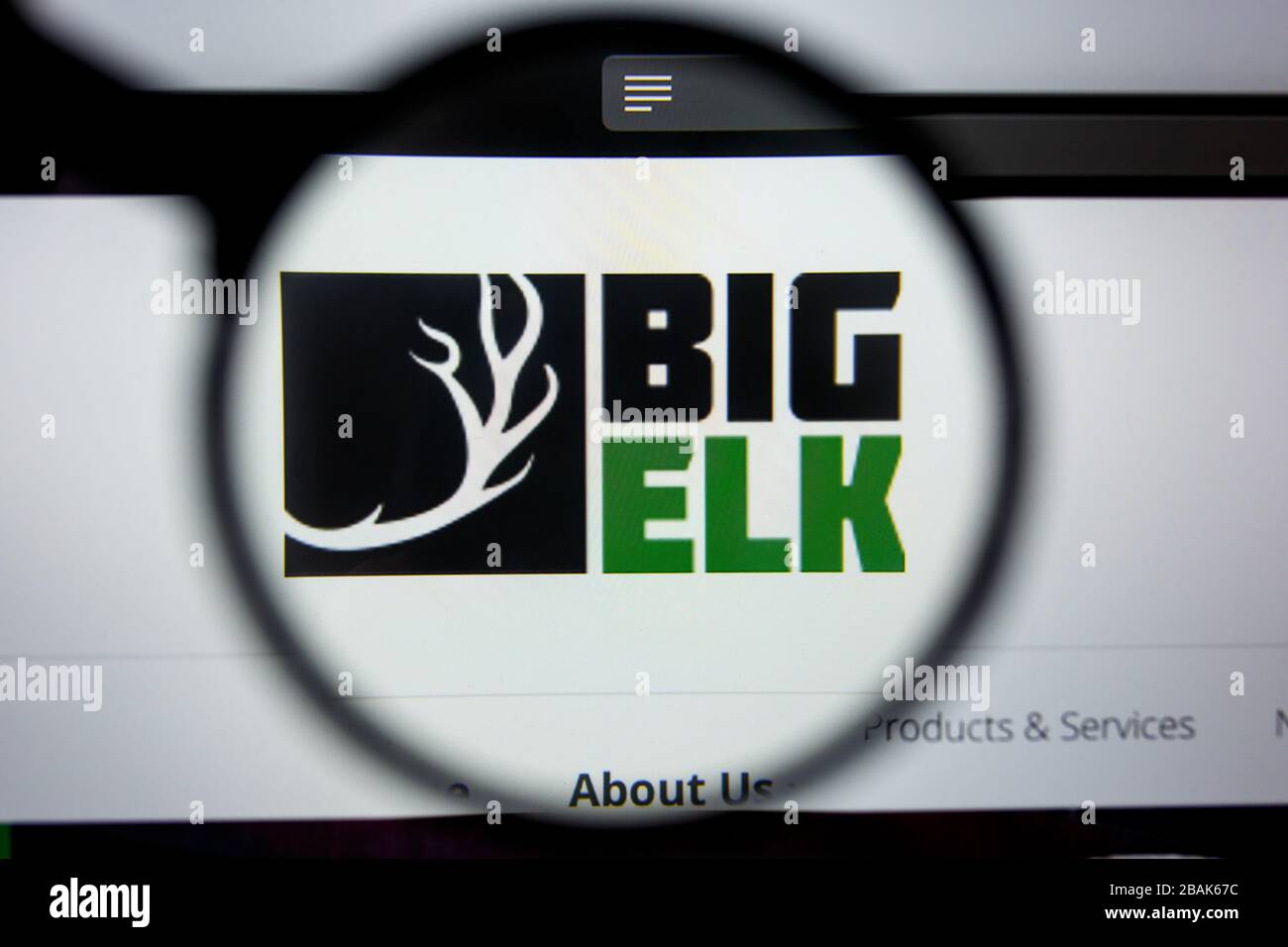Elk tech logo hi-res stock photography and images - Alamy