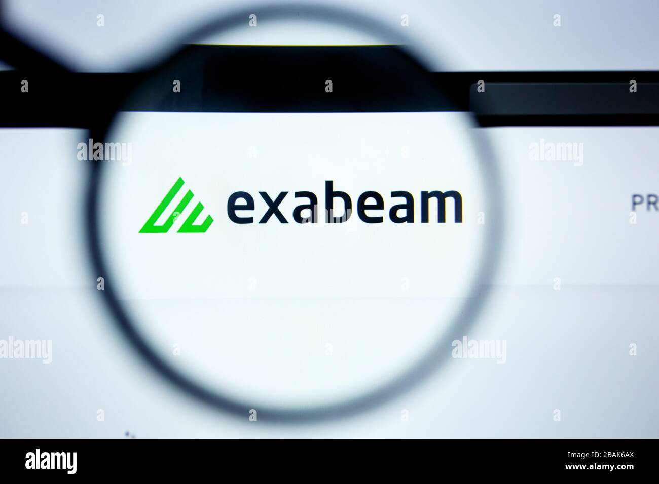 Exabeam logo hi-res stock photography and images - Alamy