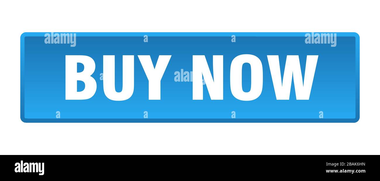 buy now button. buy now square blue push button Stock Vector Image ...