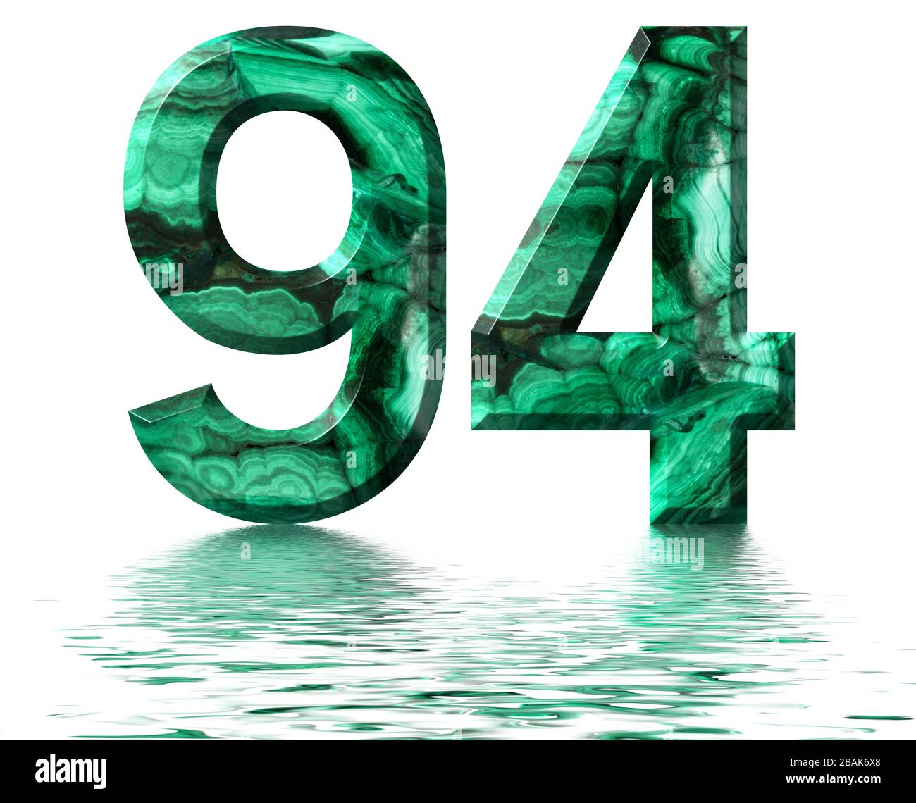3d number 94 hi-res stock photography and images - Alamy