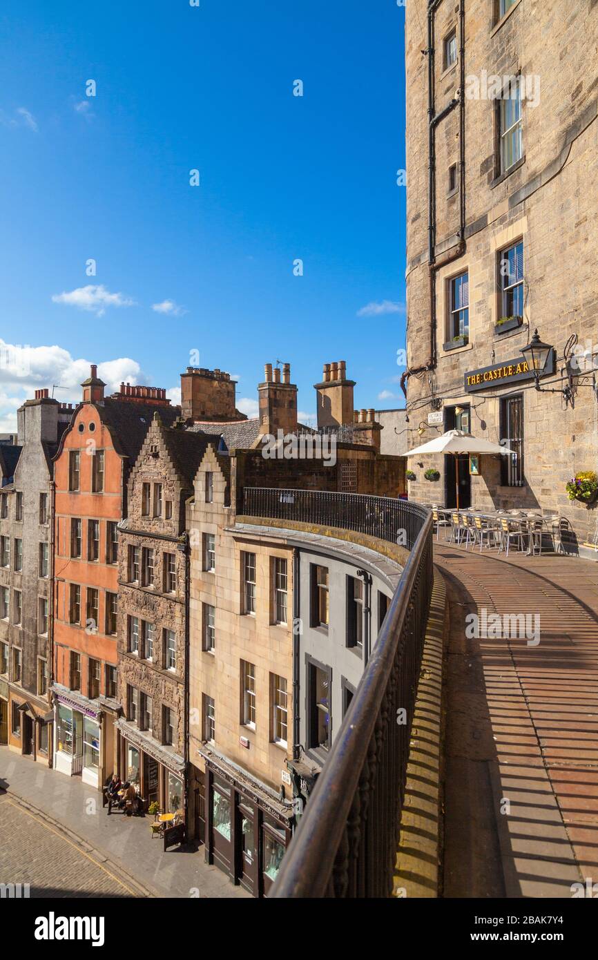 Victoria terrace edinburgh hi-res stock photography and images - Alamy