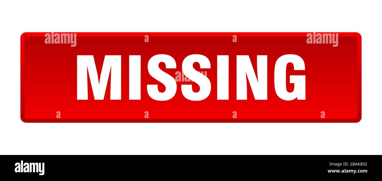 missing button. missing square red push button Stock Vector Image & Art ...