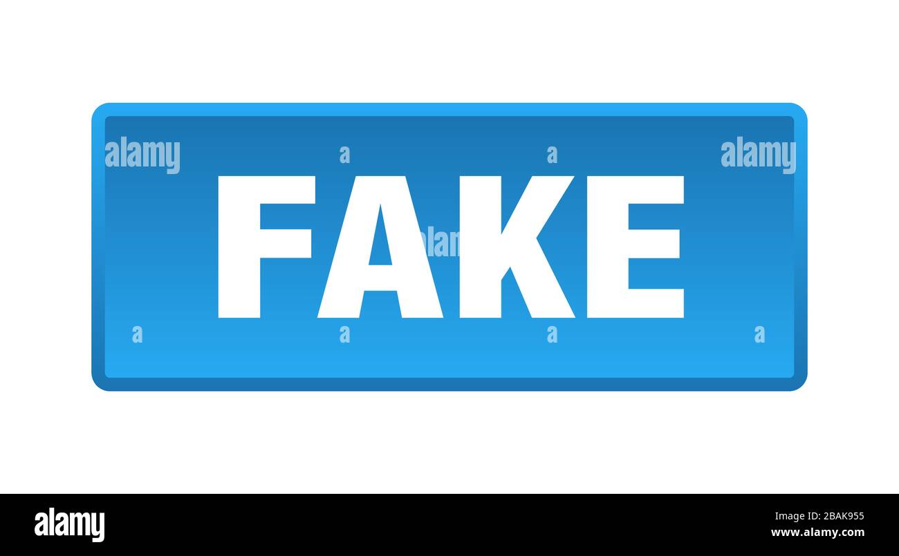 Fake blue square 3d hi-res stock photography and images - Alamy