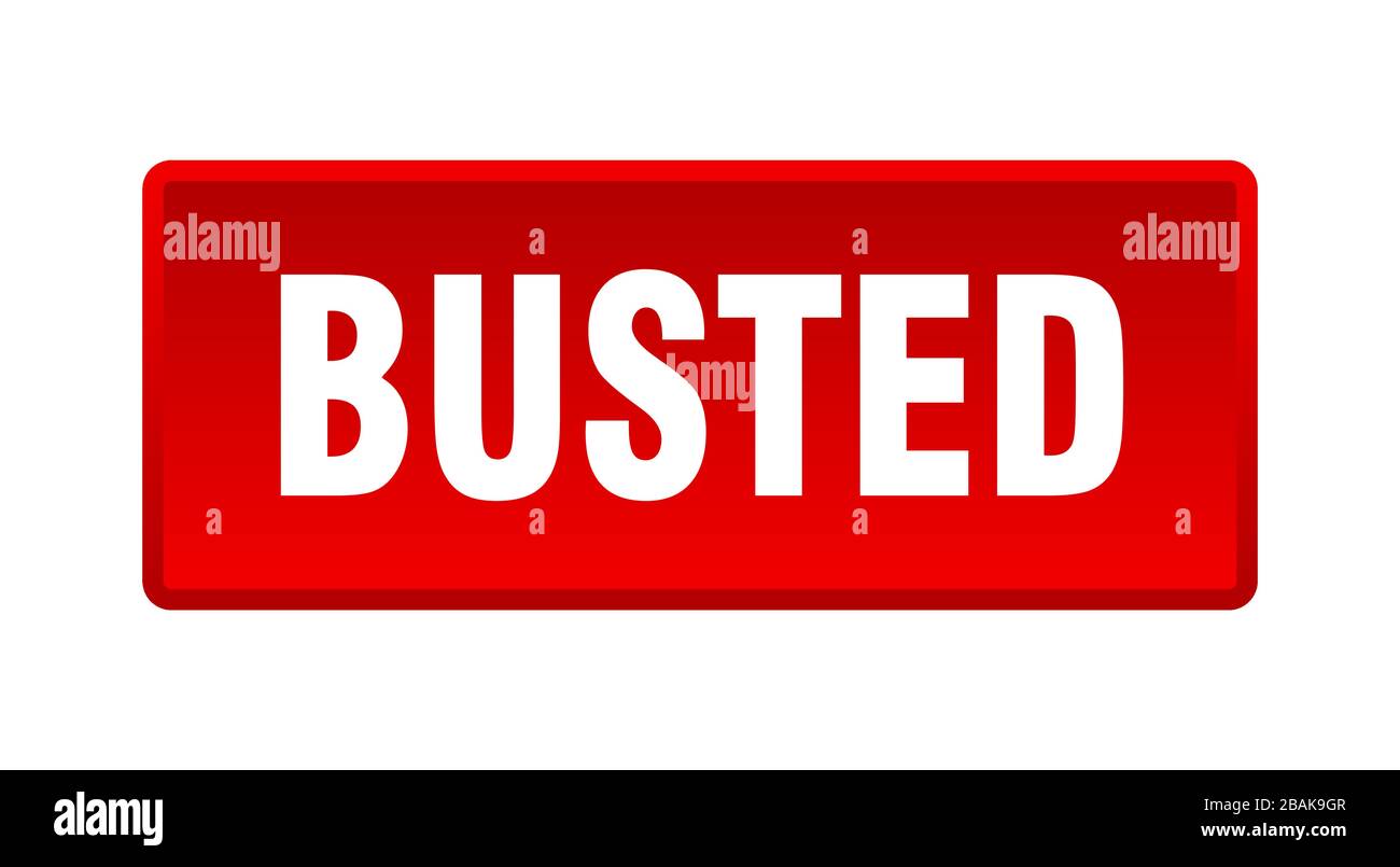 busted button. busted square red push button Stock Vector Image & Art ...