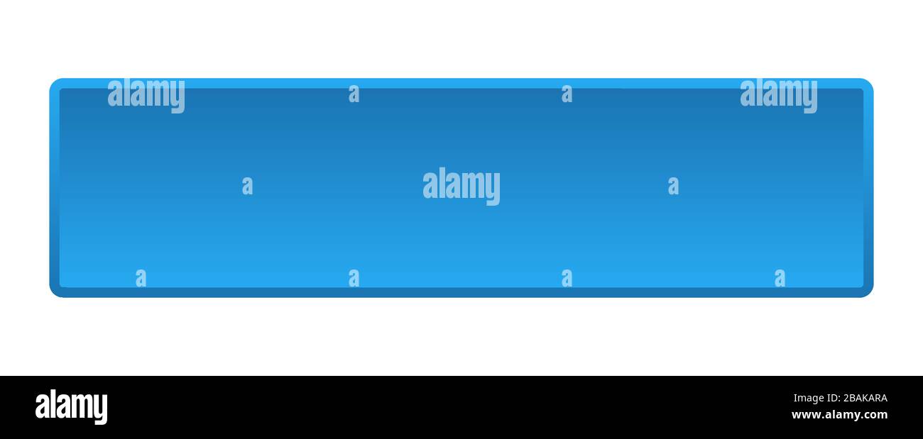 blank button. blank square blue push button Stock Vector Image & Art - Alamy