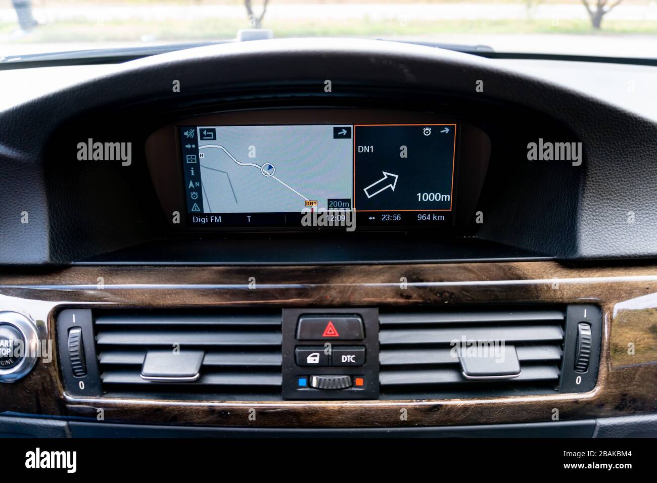 OEM navigation display unit inside dashboard,professional big display ...