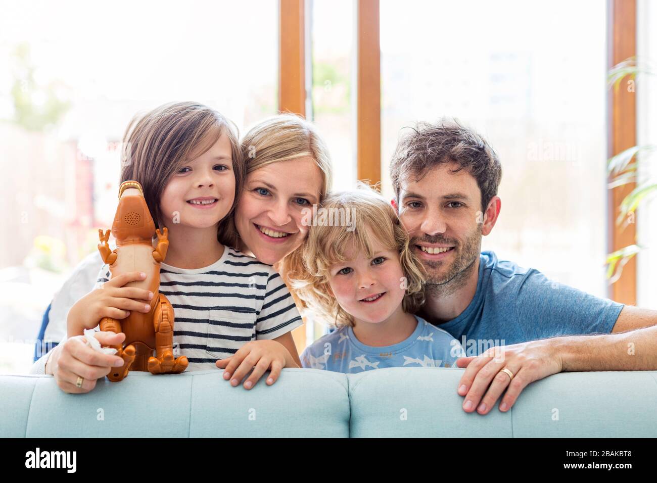 Children relaxing at home hi-res stock photography and images - Alamy