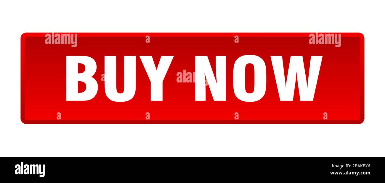 buy now button. buy now square red push button Stock Vector Image & Art ...