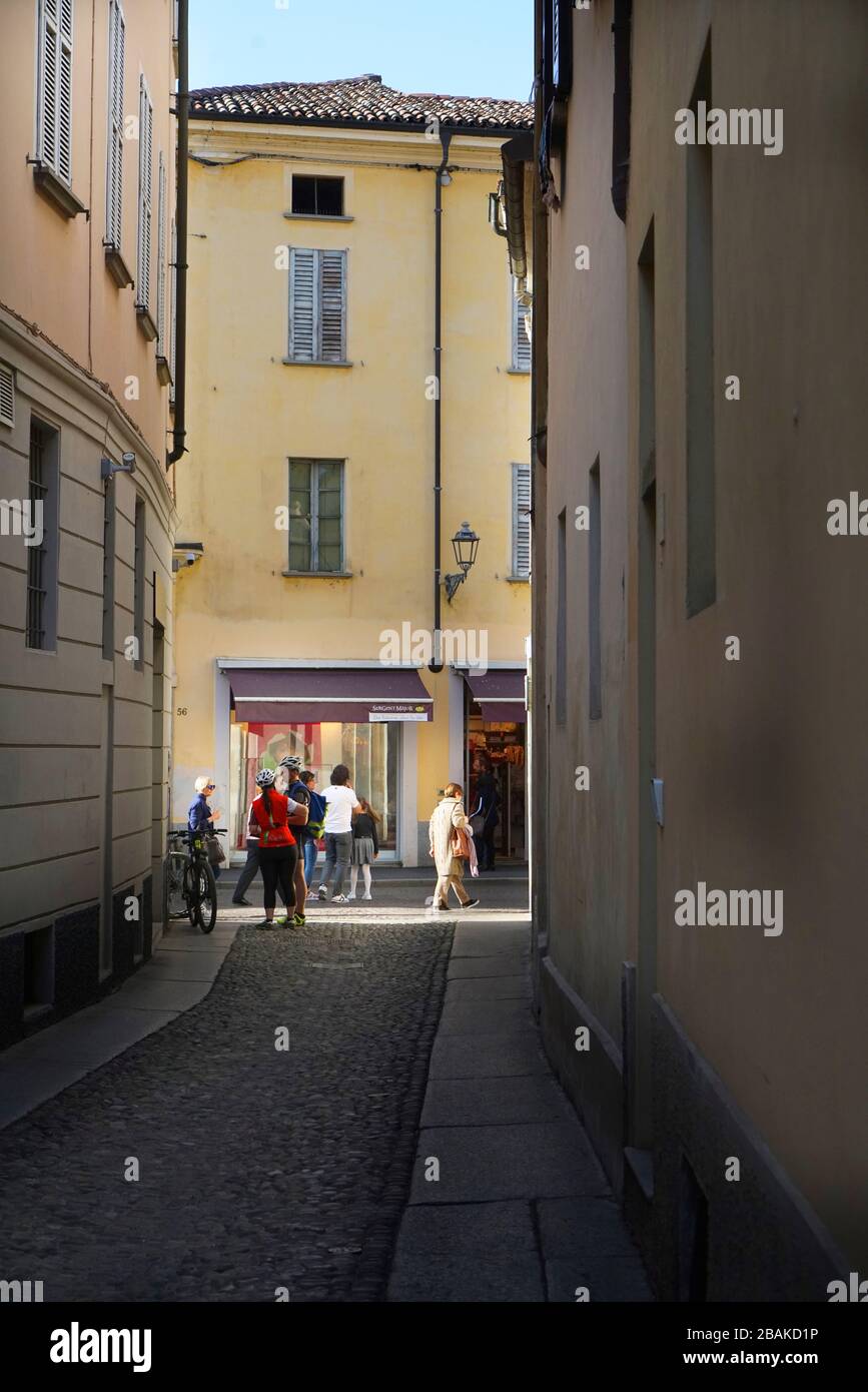Historical center, Crema, Lombardy, Italy, Europe Stock Photo - Alamy
