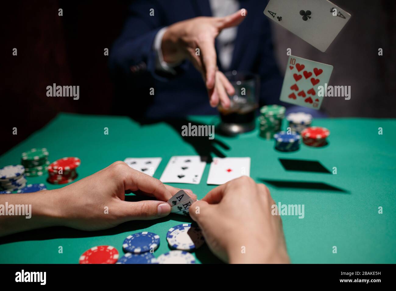 Professional poker player hi-res stock photography and images - Alamy