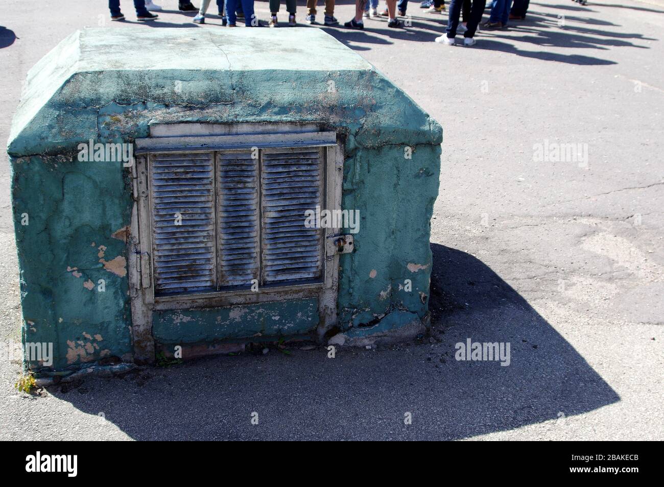 Soviet underground bunker from cold war Stock Photo - Alamy