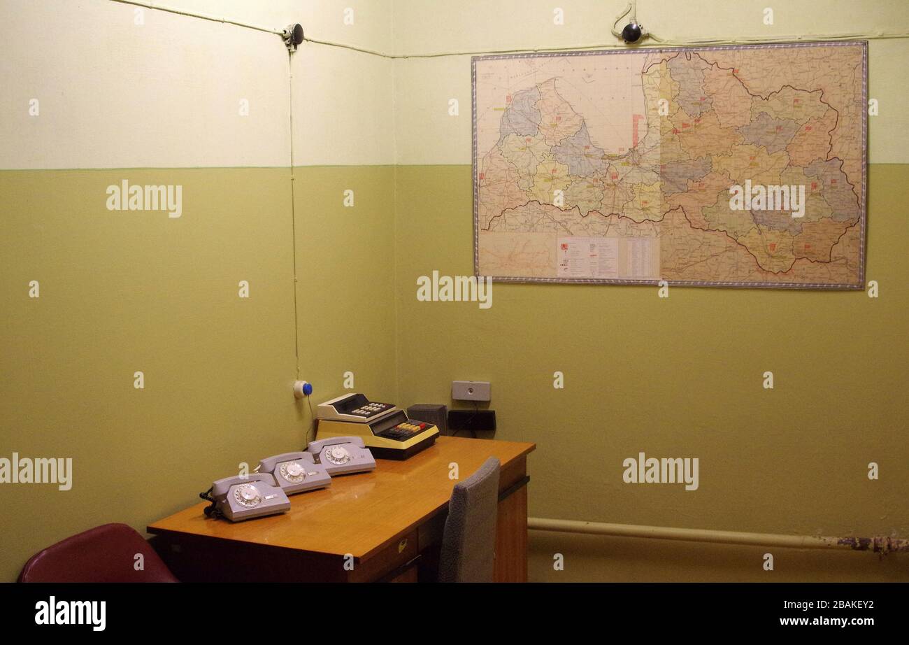 Soviet underground bunker from cold war Stock Photo - Alamy