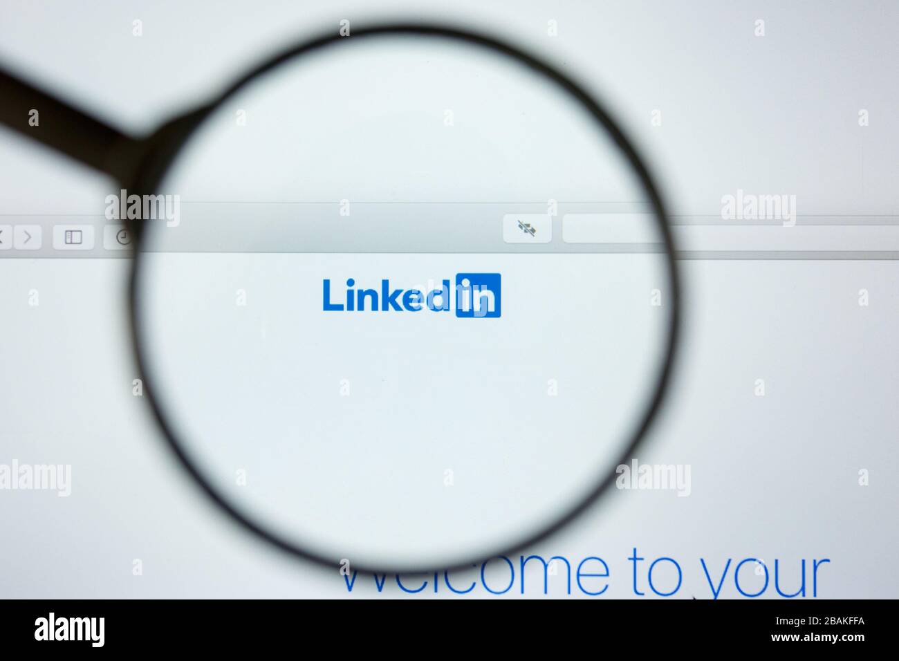 Los Angeles, California, USA - 12 June 2019: Illustrative Editorial of ...