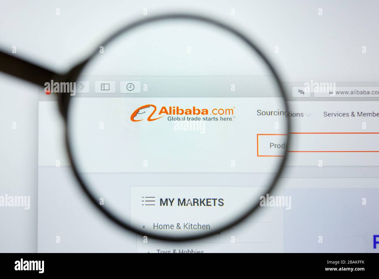 Los Angeles, California, USA - 12 June 2019: Illustrative Editorial of ...