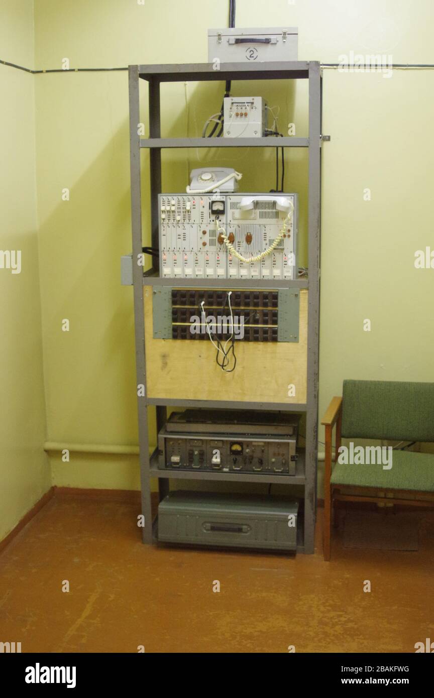 Soviet underground bunker from cold war Stock Photo - Alamy