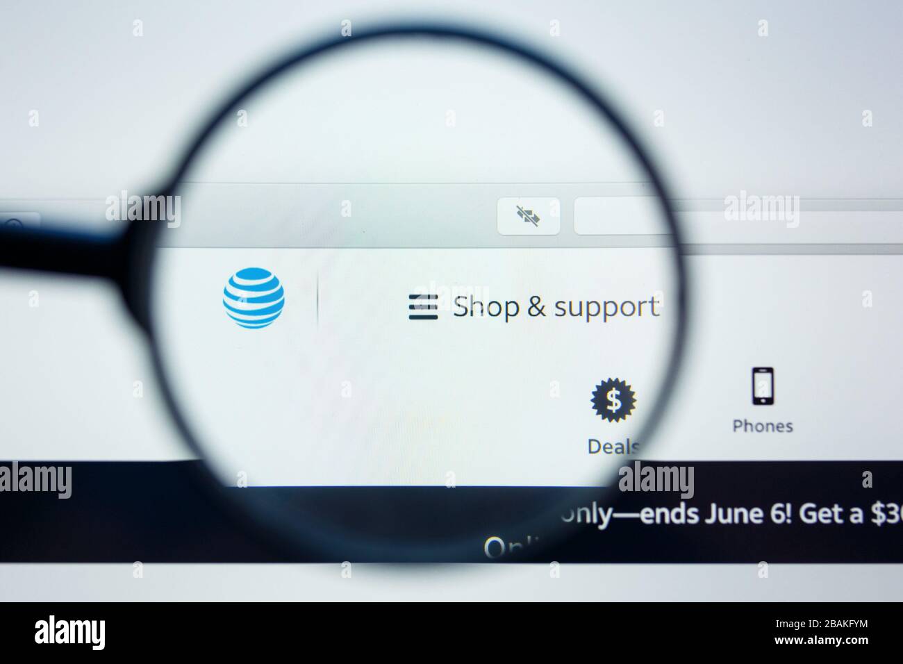 Los Angeles, California, USA - 12 June 2019: Illustrative Editorial of ...