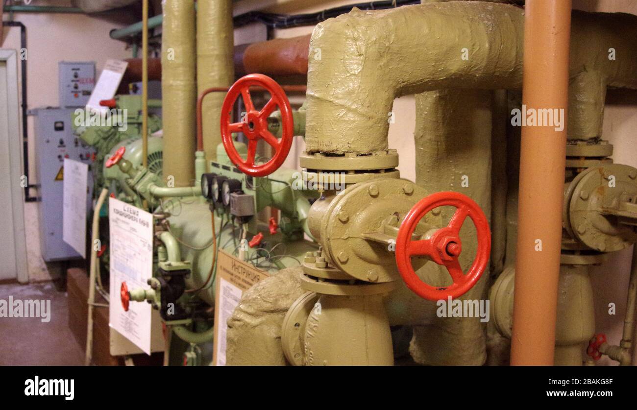 Soviet underground bunker from cold war Stock Photo - Alamy