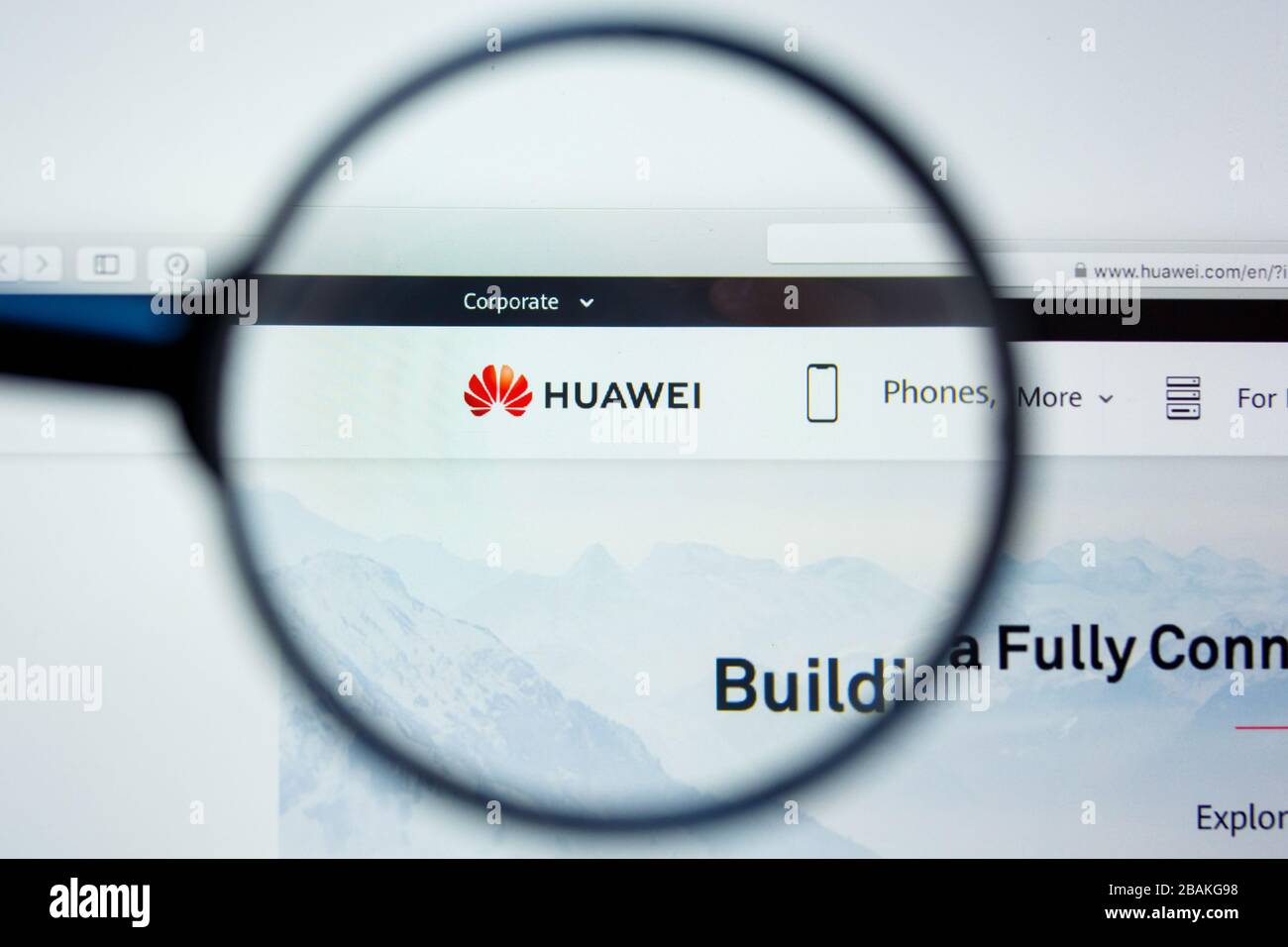 Huawei logo icon hi-res stock photography and images - Alamy