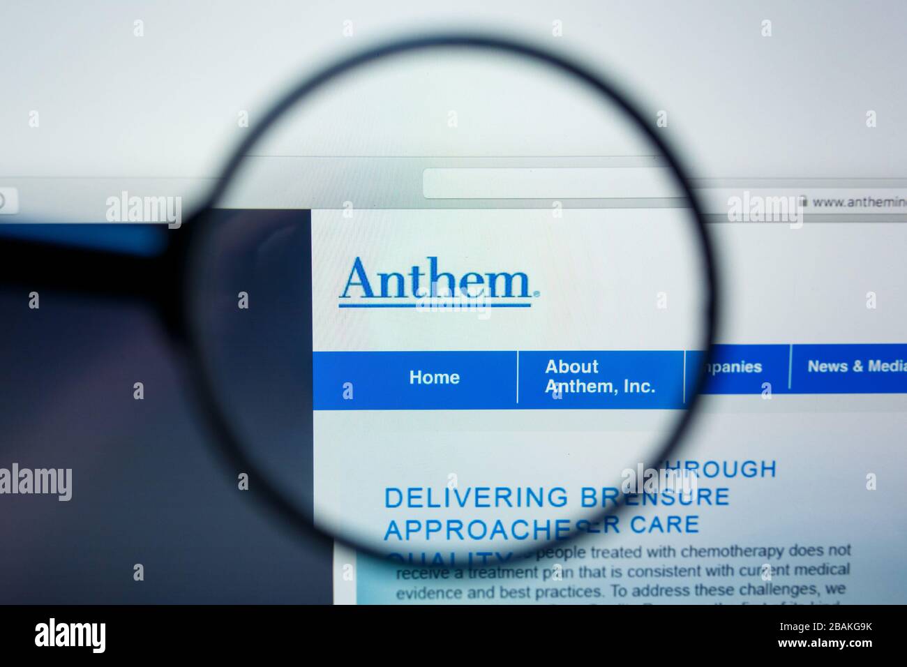 Los Angeles, California, USA - 12 June 2019: Illustrative Editorial of ...