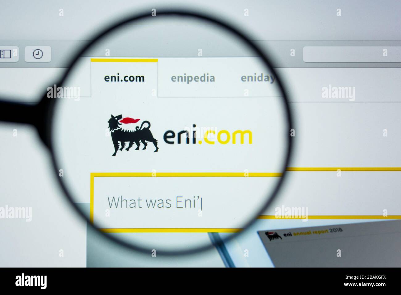 Eni tech logo hi-res stock photography and images - Alamy
