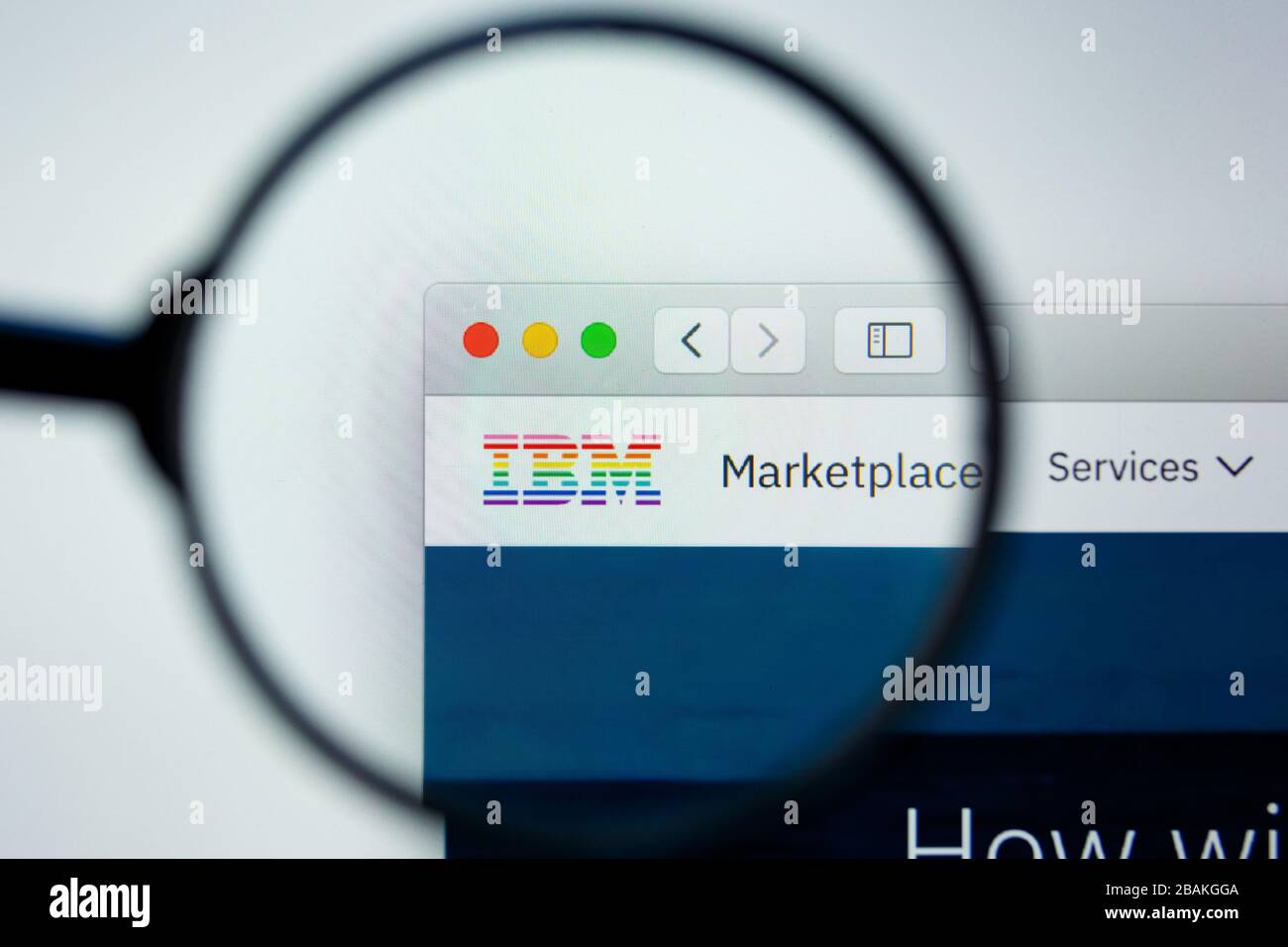 Ibm logo hi-res stock photography and images - Alamy