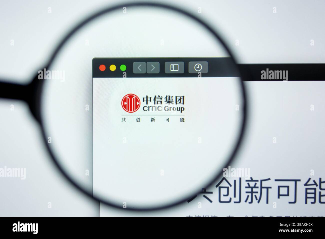 Citic logo hi-res stock photography and images - Alamy