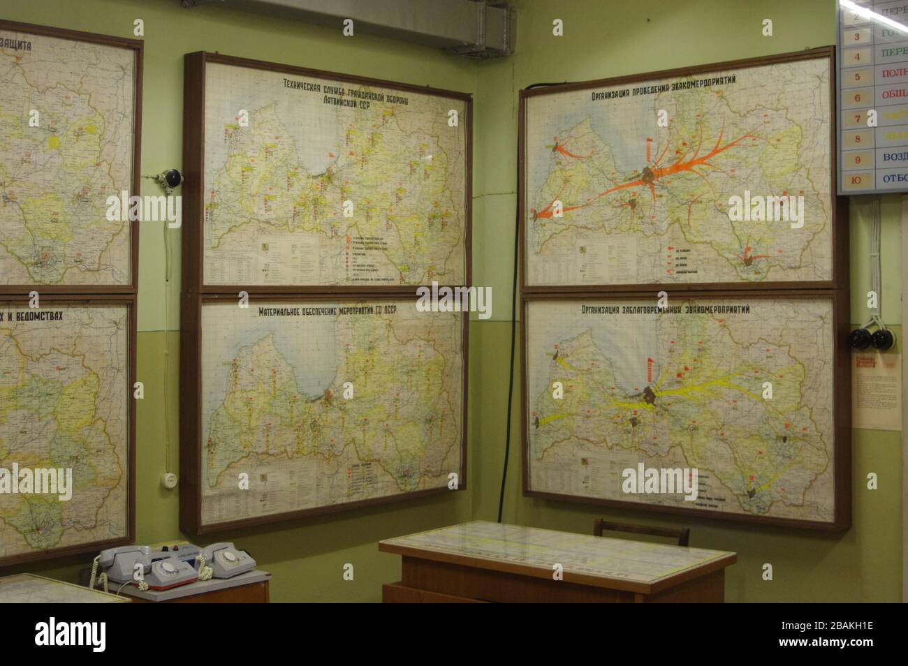 Soviet underground bunker from cold war Stock Photo - Alamy