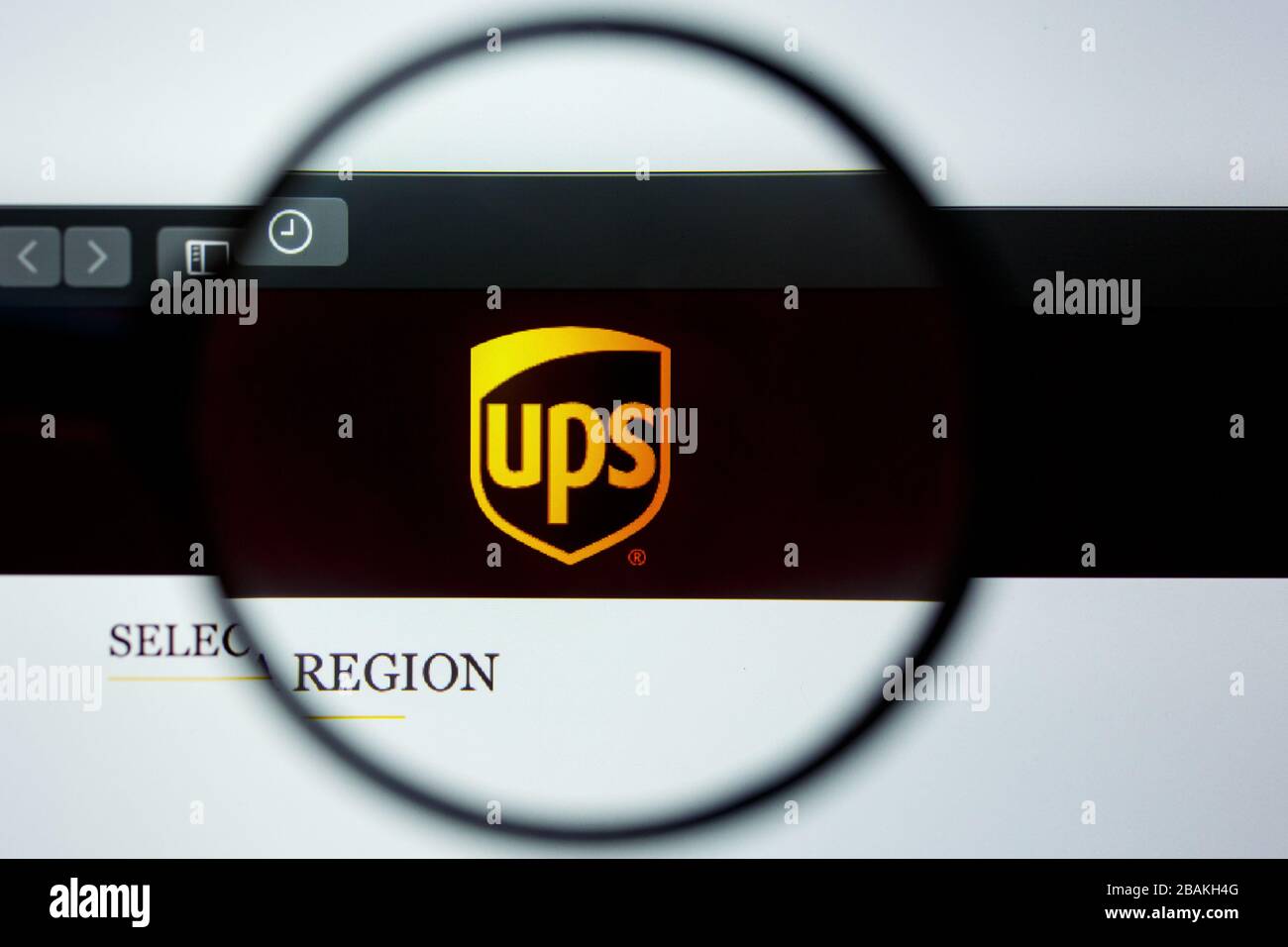 Ups logo hi-res stock photography and images - Alamy