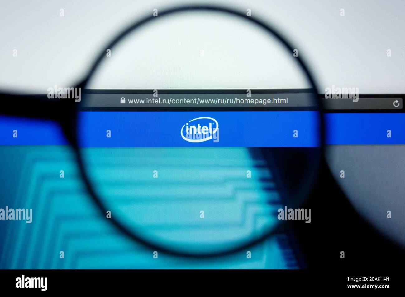 Intel logo hi-res stock photography and images - Alamy