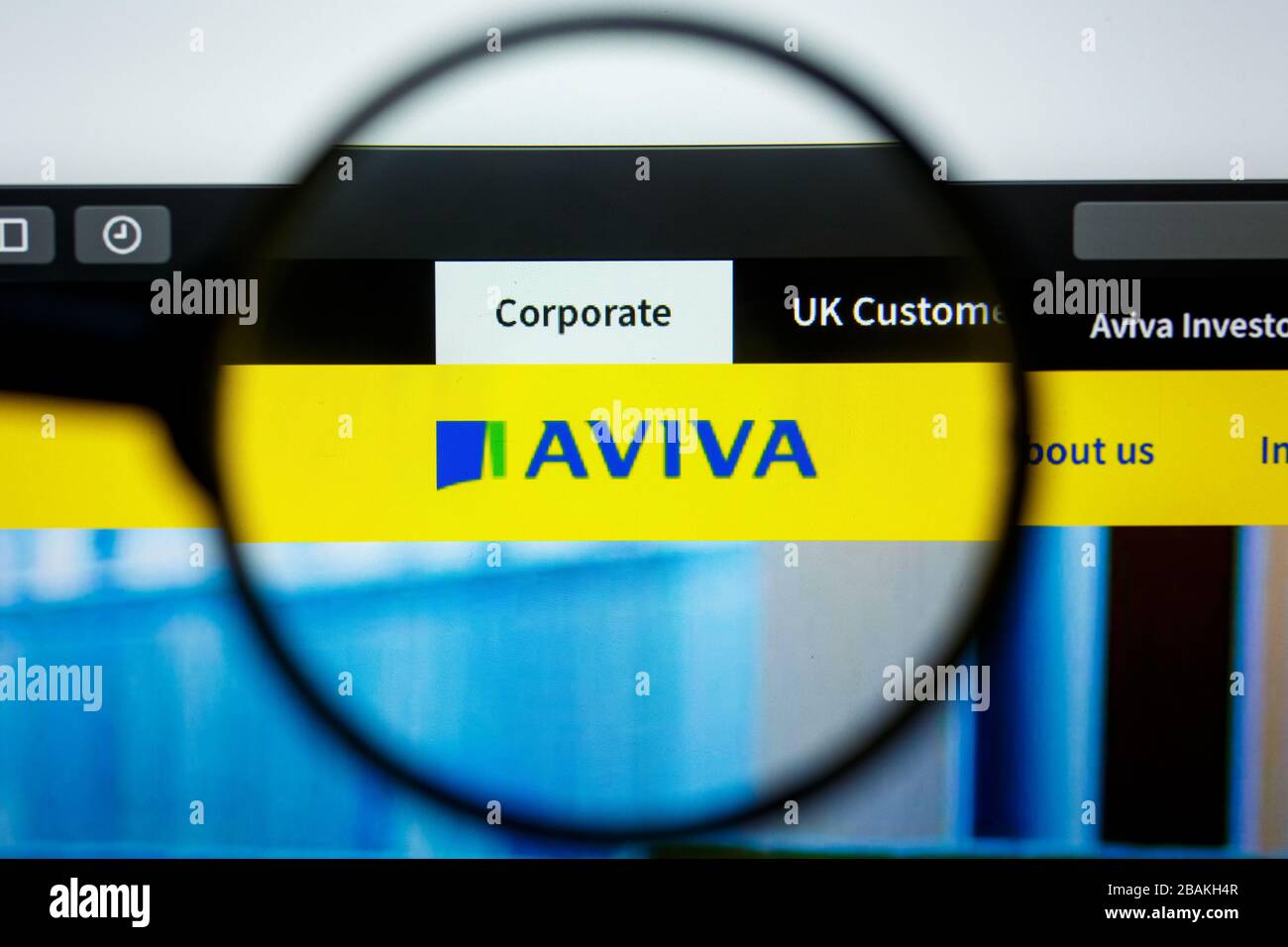Aviva screen hi-res stock photography and images - Alamy