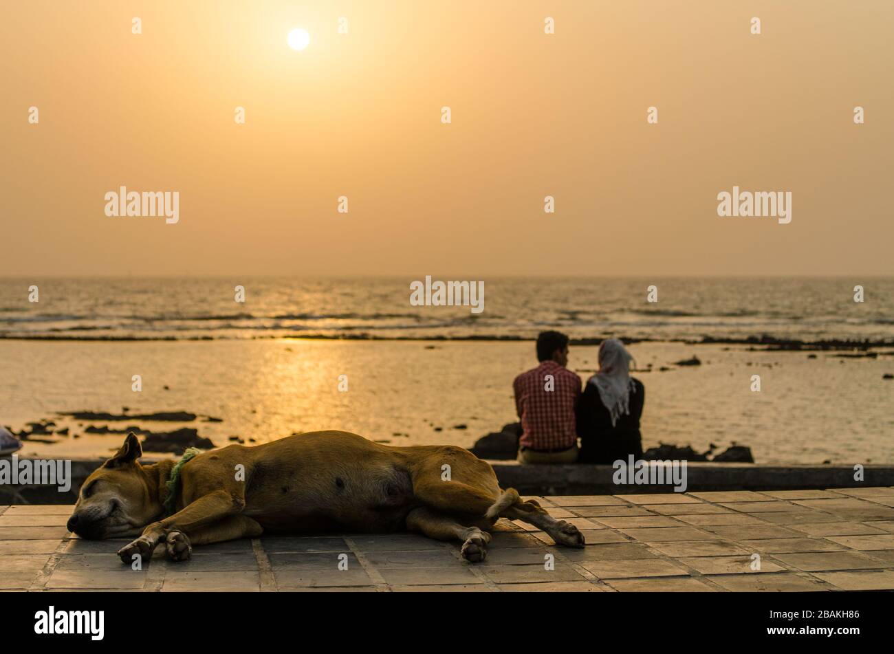 Bandra beach hi-res stock photography and images - Alamy