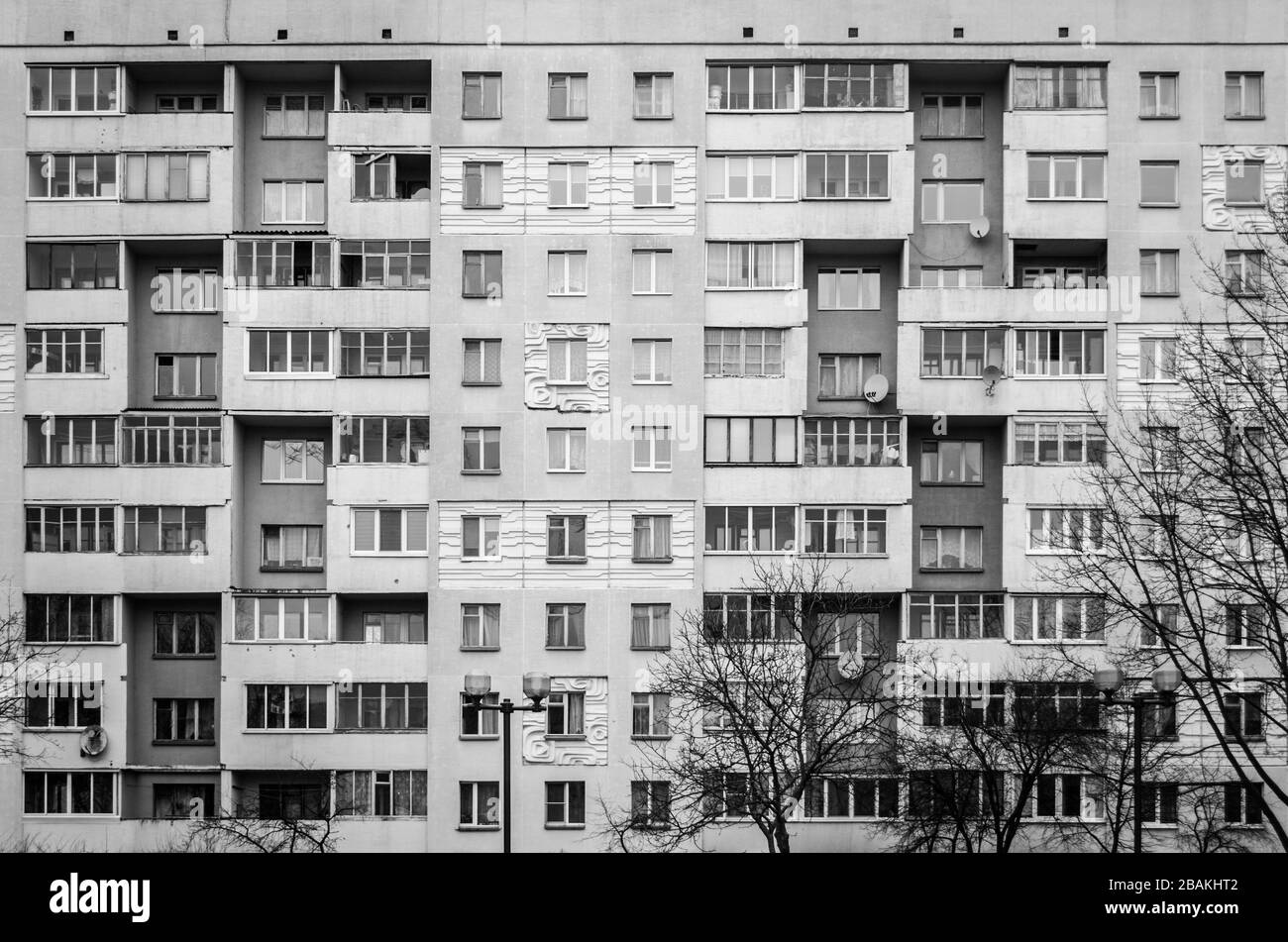 Soviet balcony Black and White Stock Photos & Images - Alamy