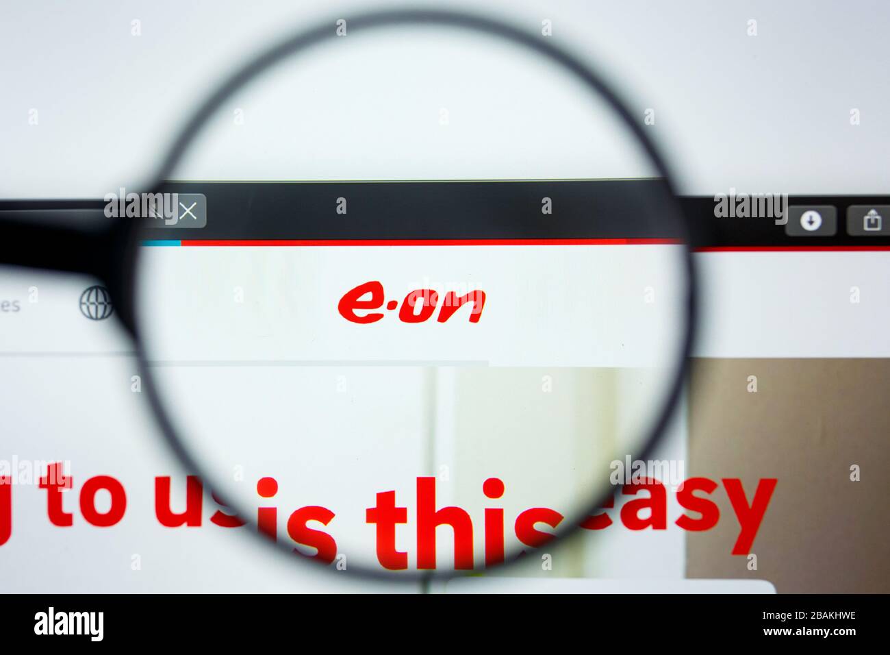 Eon tech logo hi-res stock photography and images - Alamy